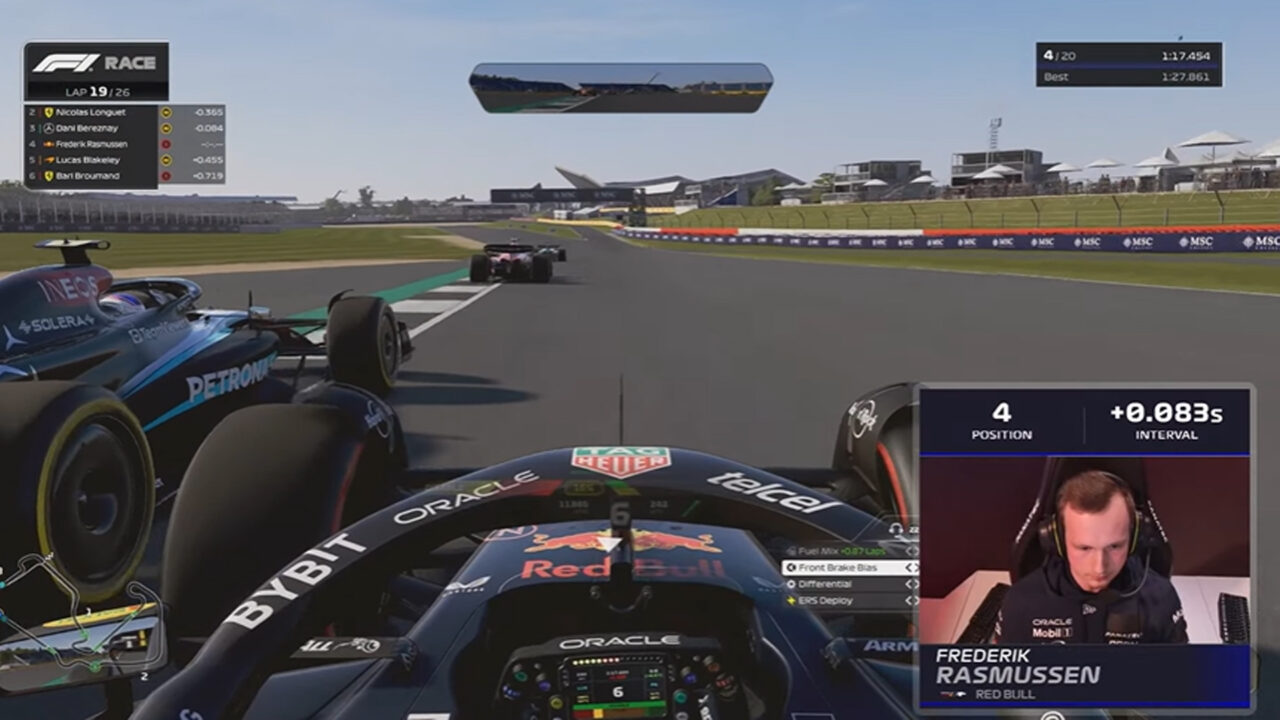 F1 Sim Racing: Rasmussen returns to form with Silverstone victory | Traxion