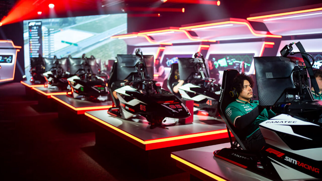 F1 Sim Racing 2025 esports calendar | Traxion