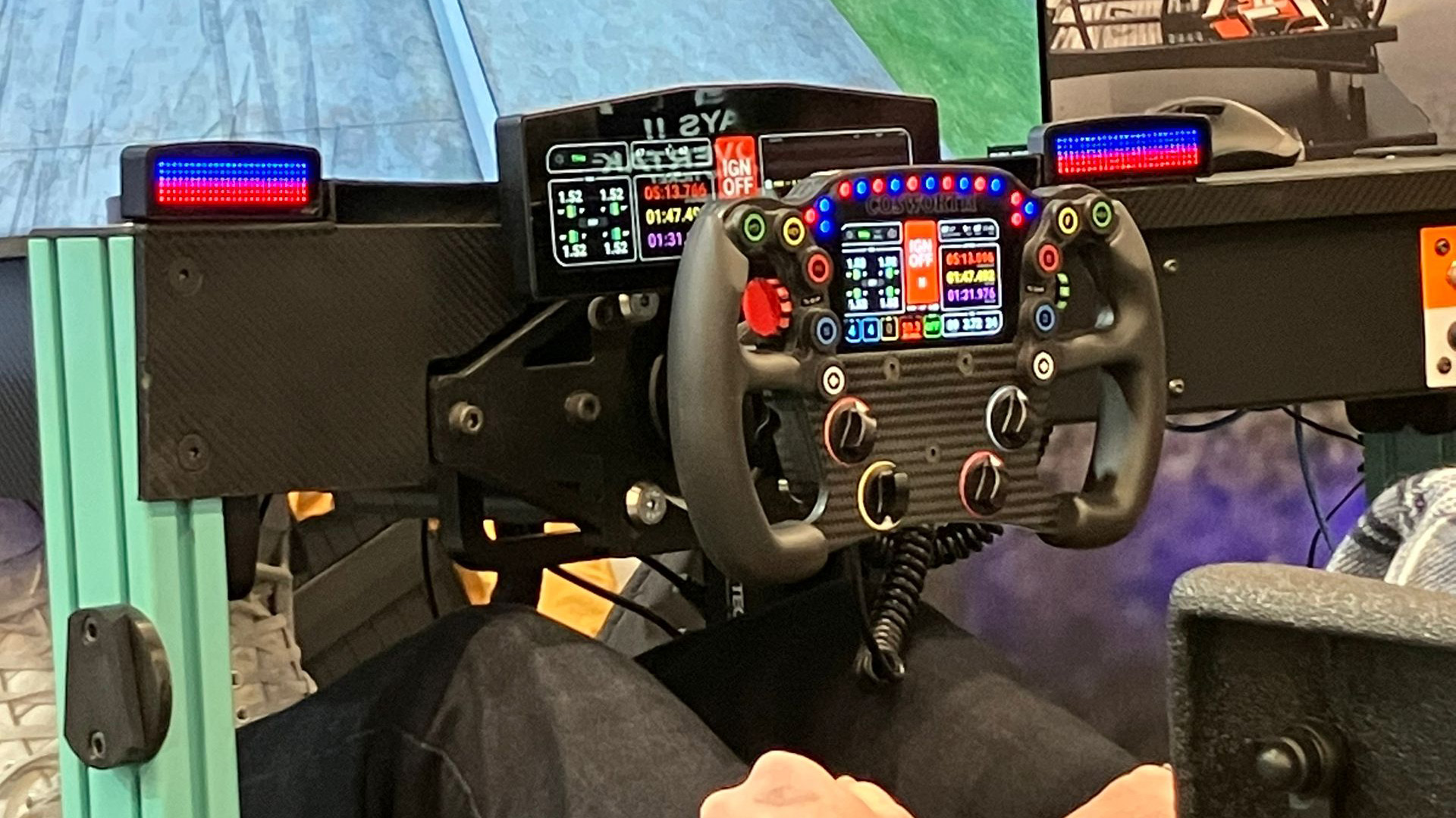 Simrep debuts sim racing dashboard, MLD system | Traxion