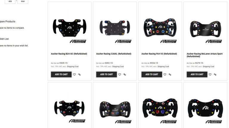 Save with Ascher Racing’s official used sim equipment programme | Traxion