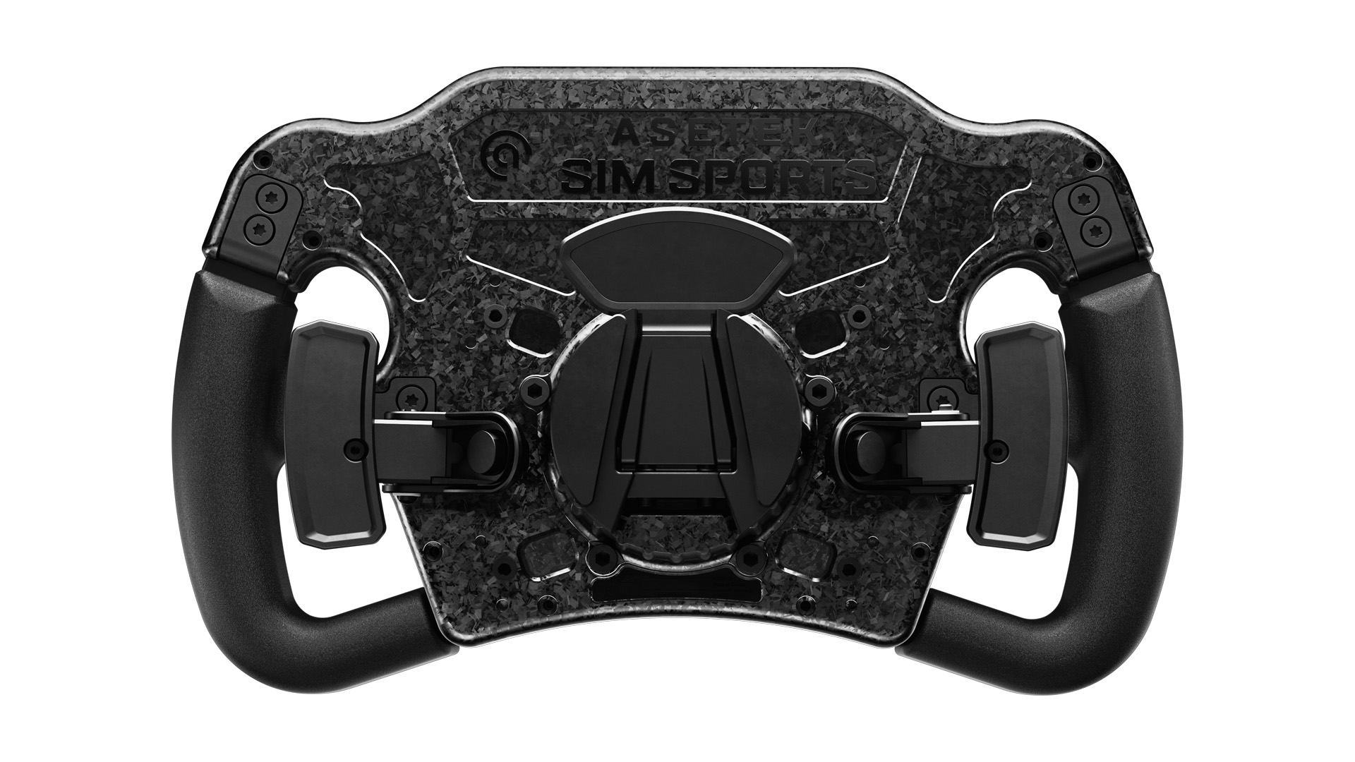 This is the Asetek SimSports Forte Formula Pro sim racing wheel | Traxion