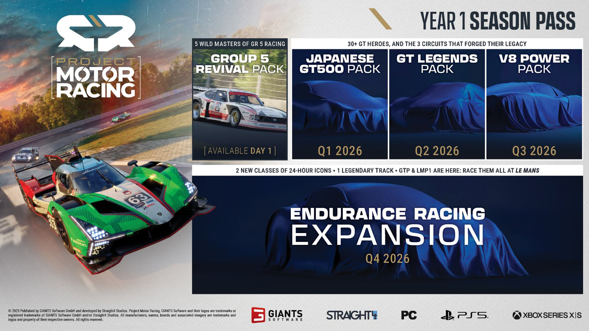 Super GT, Group 5 cars and Le Mans track confirmed as Project Motor ...