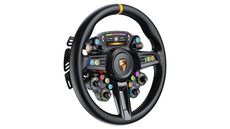 Moza unveils new Porsche sim racing wheel inspired by the 911 GT3 RS ...