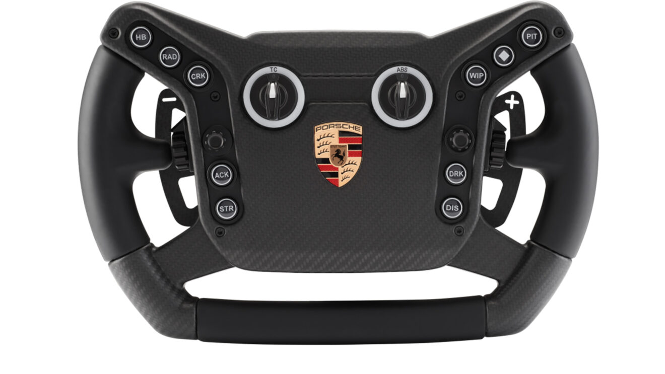 VPG Sim unveils licensed Porsche Cup steering wheel in world first for ...