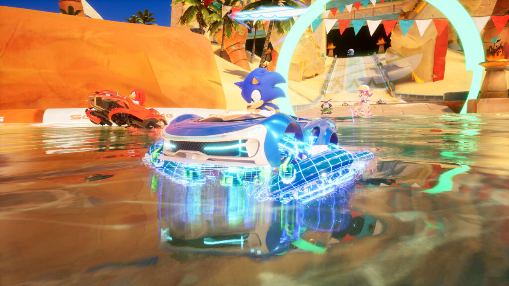 Cheeky Sonic Racing CrossWorlds trailer mocks Mario Kart World | Traxion