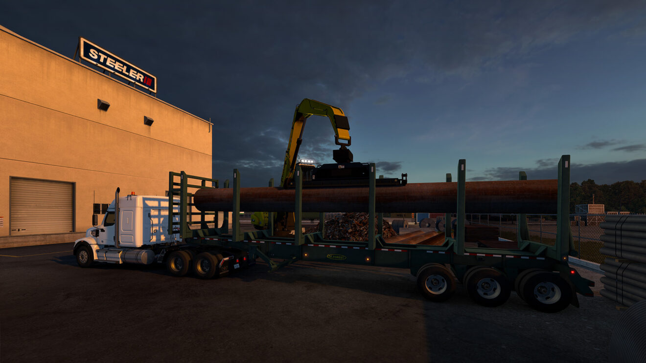 American Truck Simulator’s v1.56 update released, featuring UI and ...