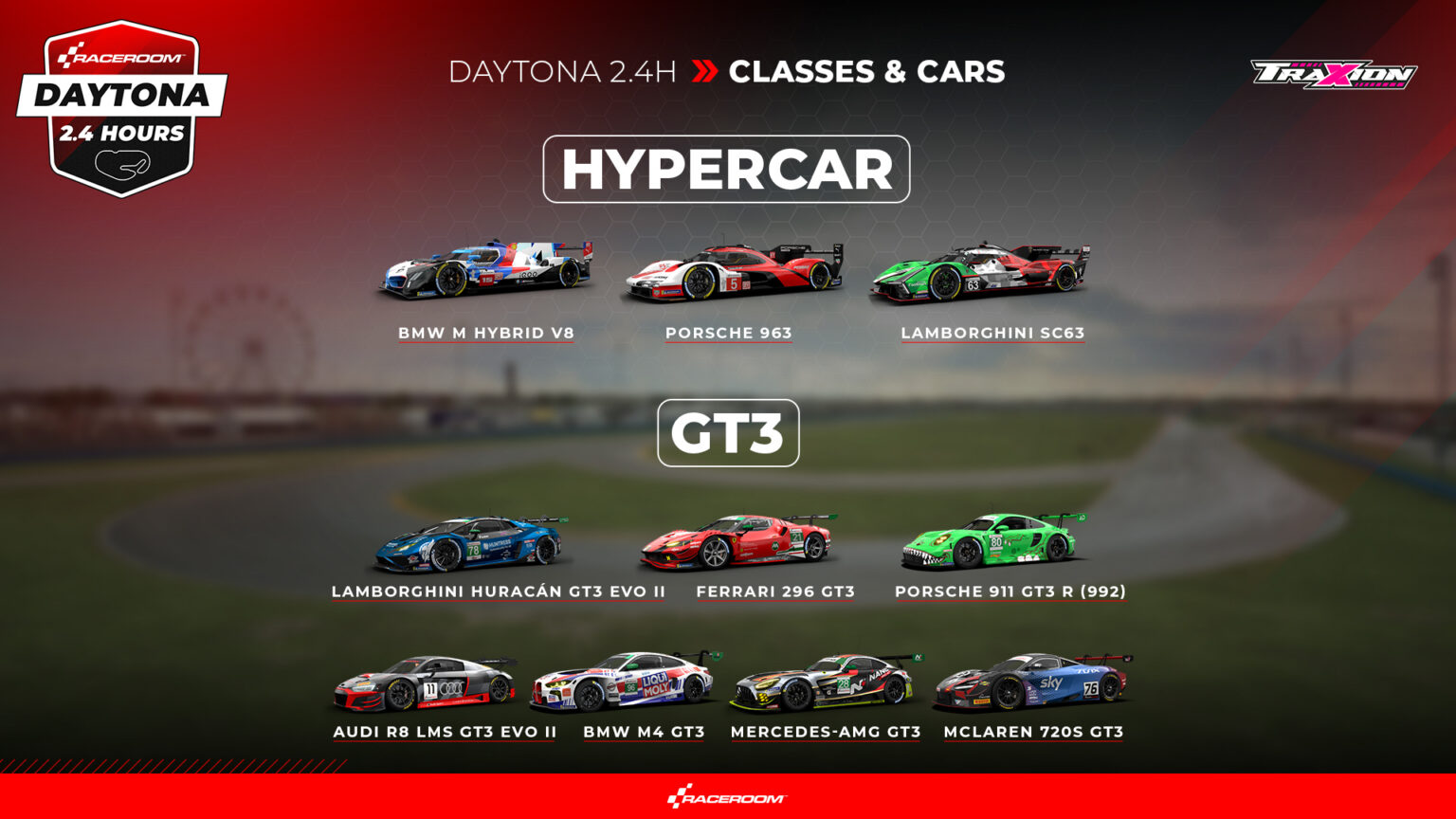 WATCH Live: RaceRoom's Daytona 2.4 hours Multiplayer Special Event ...
